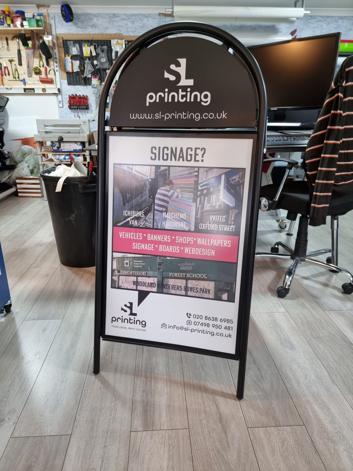 A Board Sign SL Printing | SL Printing